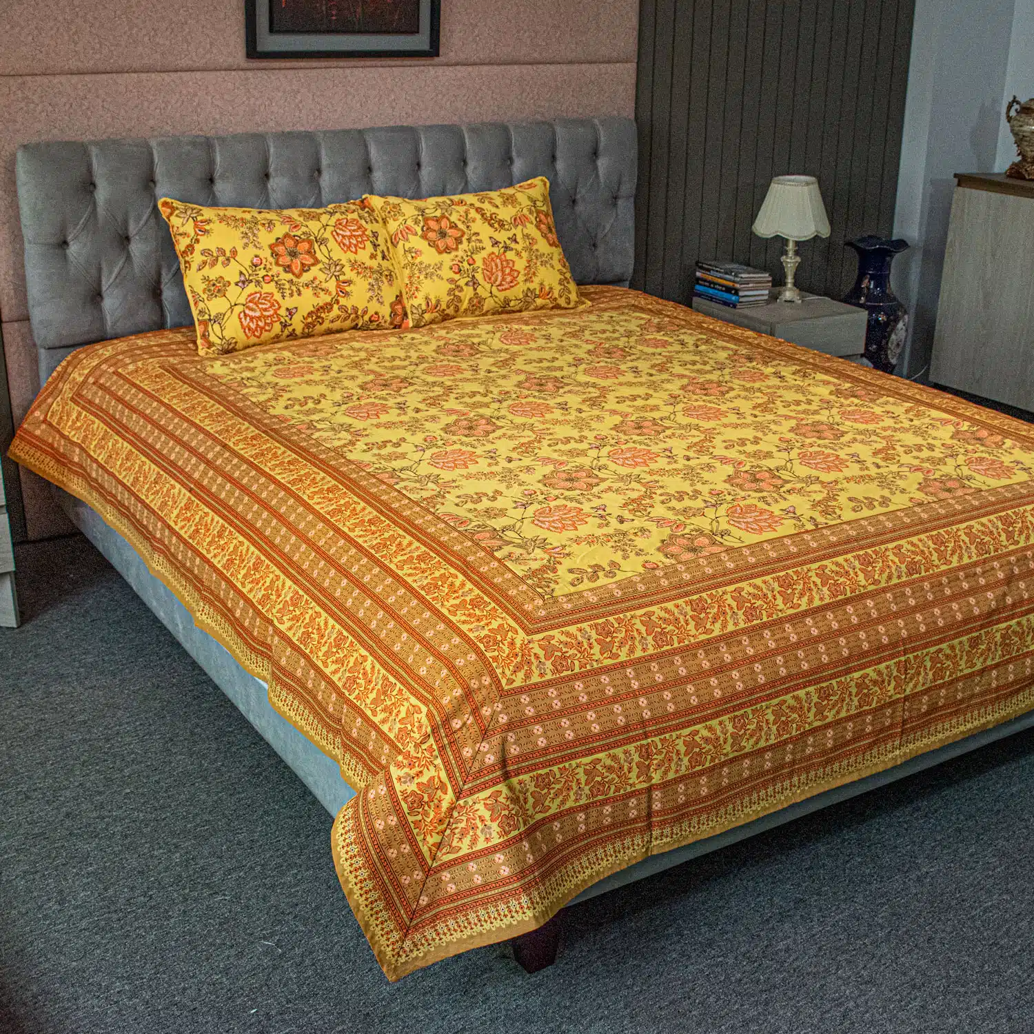 Printed Bed Sheet - ALLORA Home & Living